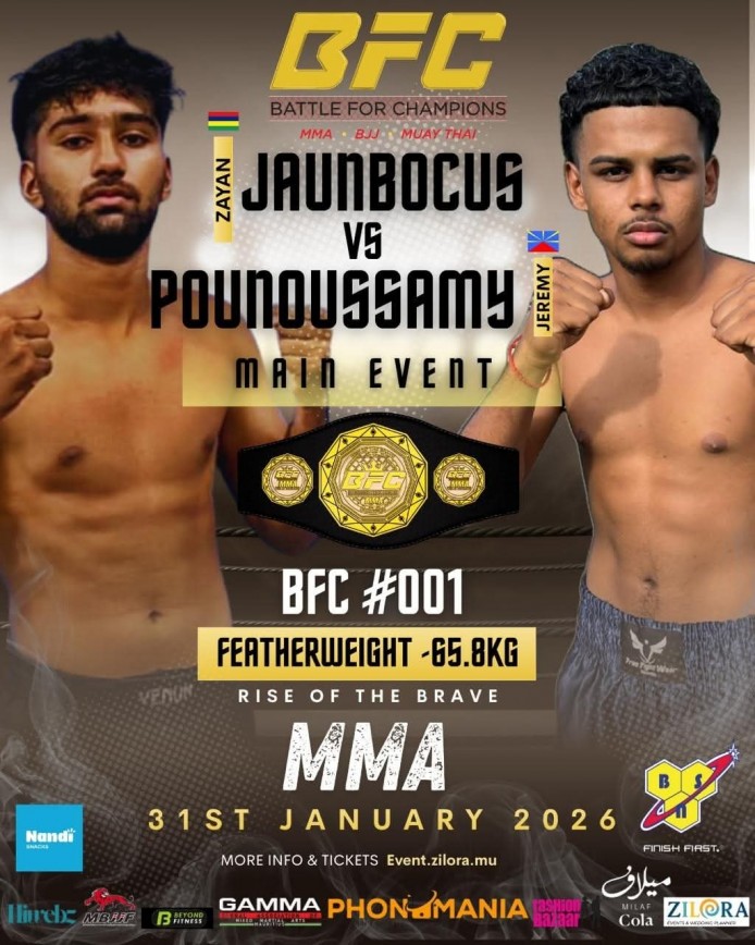Actualités - MMA - Jérémy Pounoussamy en tête d'affiche d'un combat ...
